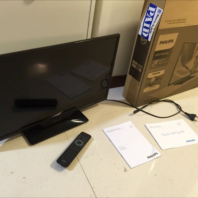 Philips 24" Inch Led Tv, TV & Home Appliances, TV & Entertainment, TV ...