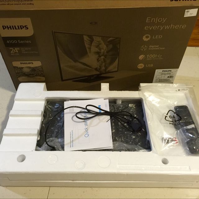 Philips 24" Inch Led Tv, TV & Home Appliances, TV & Entertainment, TV ...
