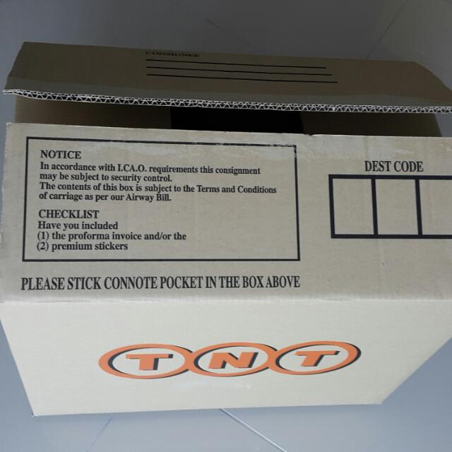 TNT Box Size M (2 Pieces - RM4 For One), Furniture & Home Living, Home ...