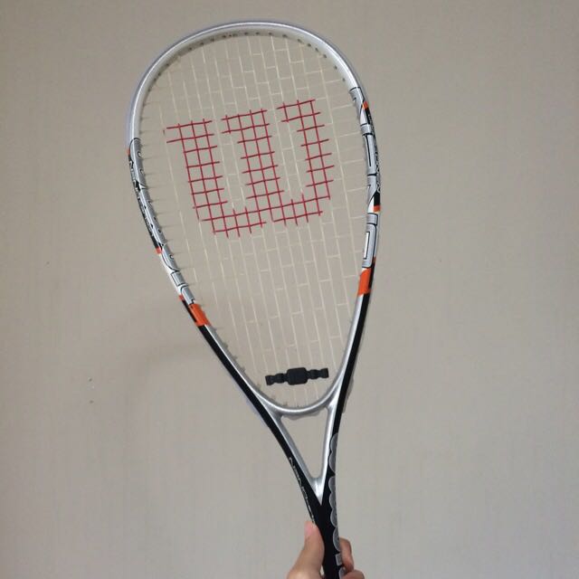 Wilson Ace Squash Racket, Sports Equipment, Sports & Games, Racket ...