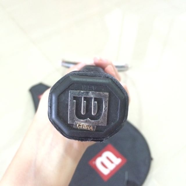 Wilson Ace Squash Racket, Sports Equipment, Sports & Games, Racket ...