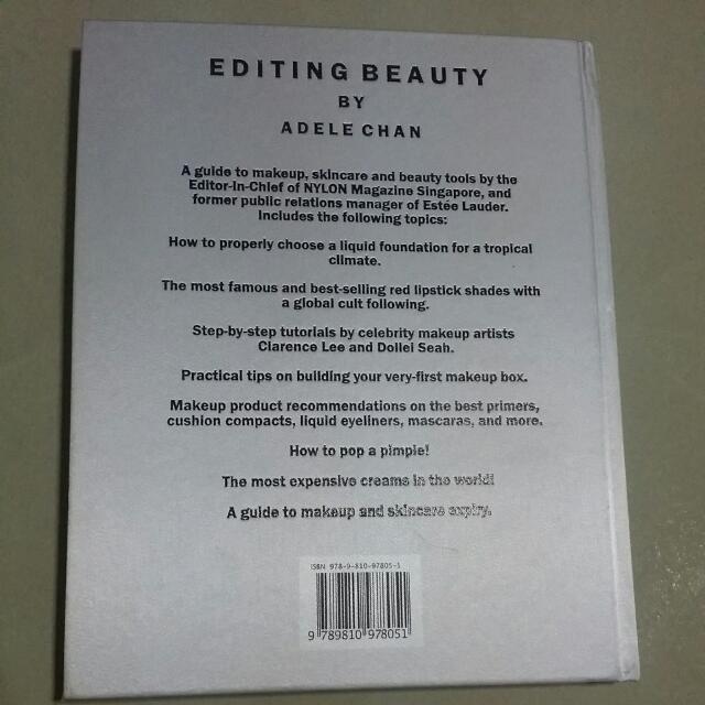 BN Editing Beauty Book By Adele Chan - A Guide To Makeup, Skincare & Beauty Tools, Hobbies ...