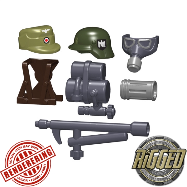 *Free SY or DLP minifigure* Brickforge LEGO Compatible WWII WW2 German ...