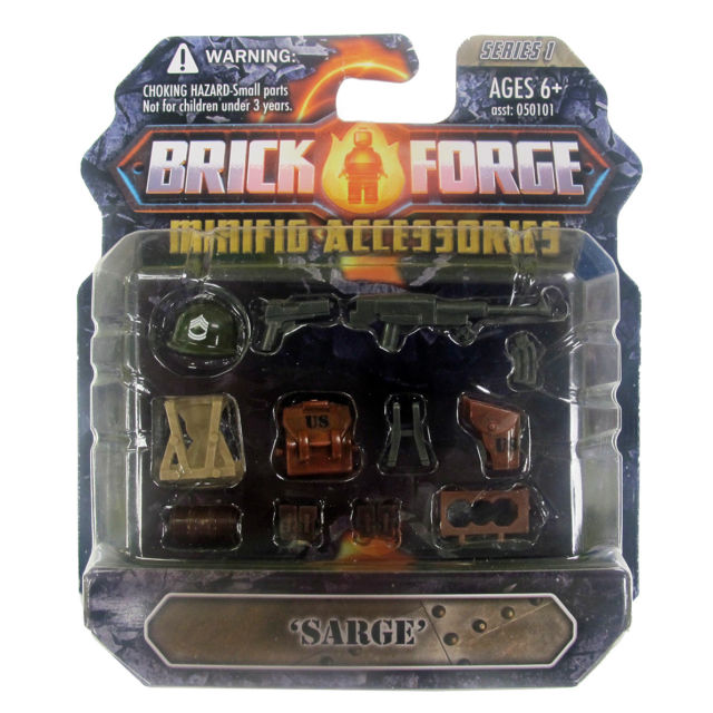 *Free SY or DLP Minifigure* Brickforge LEGO Compatible WWII WW2 US "Sarge", Hobbies & Toys, Toys ...