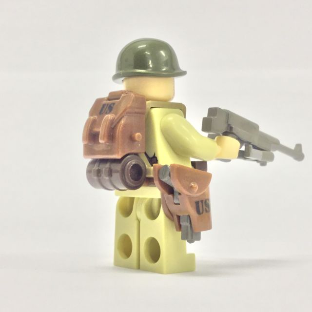 *Free SY or DLP Minifigure* Brickforge LEGO Compatible WWII WW2 US ...