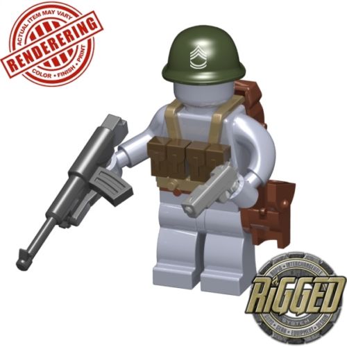 *Free SY or DLP Minifigure* Brickforge LEGO Compatible WWII WW2 US ...