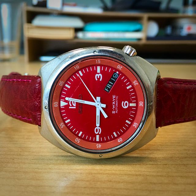 Seiko S-Wave Automatic Watch, Men's Fashion, Watches & Accessories ...