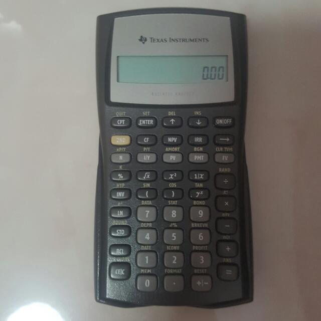 BA II Texas Instruments, Everything Else on Carousell