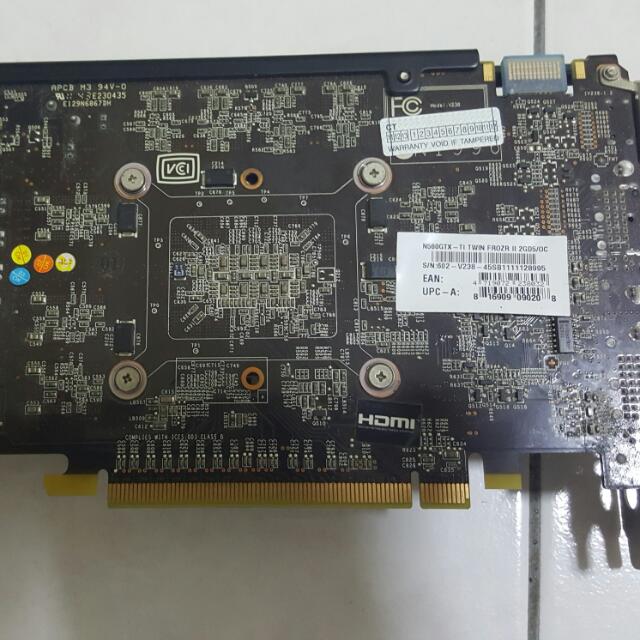 MSI GPU Twin Frozr ii GTX 550 TI 2GB , Computers & Tech, Desktops on ...