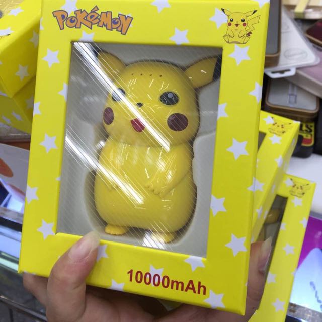 Pikachu Powerbank 10000mah, Mobile Phones & Gadgets, Mobile & Gadget ...