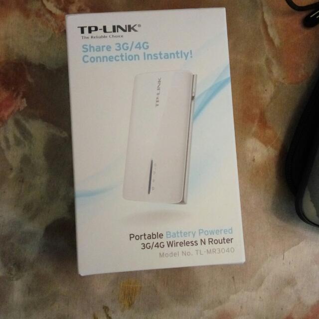 Tp -link 3G/4G Mobile Wireless N Router, TV & Home Appliances, TV ...