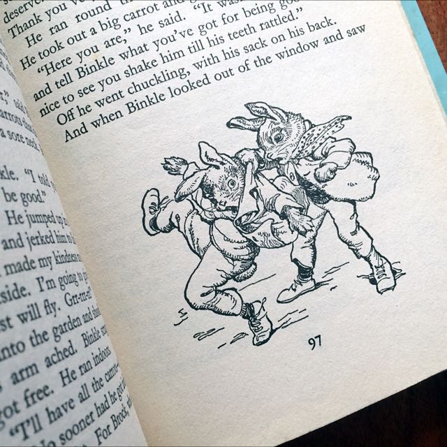 VINTAGE Brer Rabbit Book, Brer Rabbit Again, Binkle And Flip - Enid ...