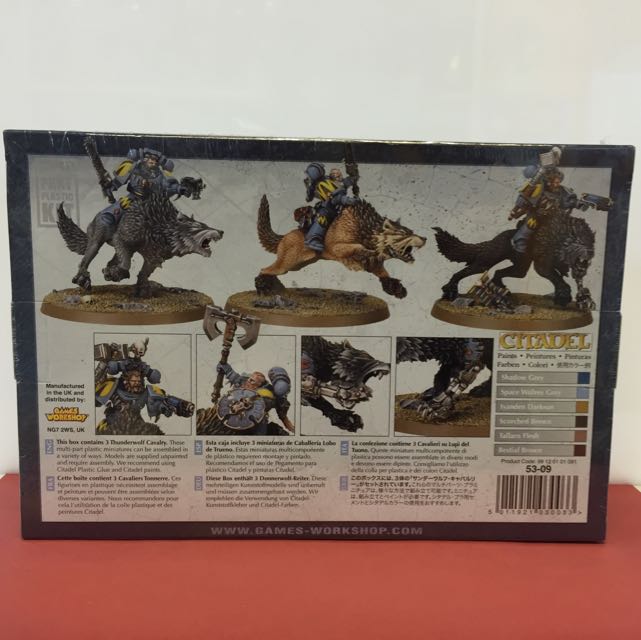 Warhammer 40k Space Wolves Thunderwolf Cavalry, Hobbies & Toys, Toys ...