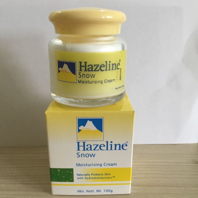 Hazeline Snow Moisturising Cream 100G, Beauty & Personal Care, Bath ...