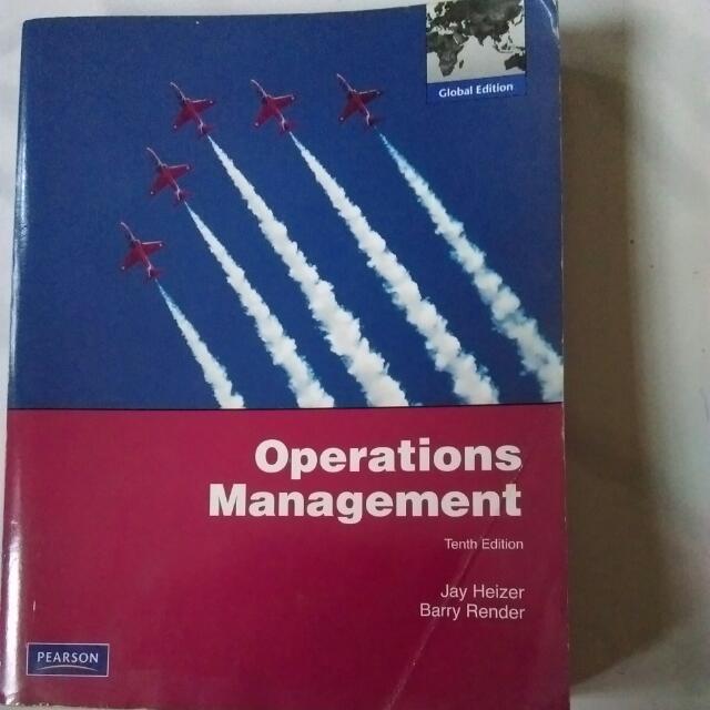 Operations Management (10the Edition) Pearson, Hobbies & Toys, Books ...