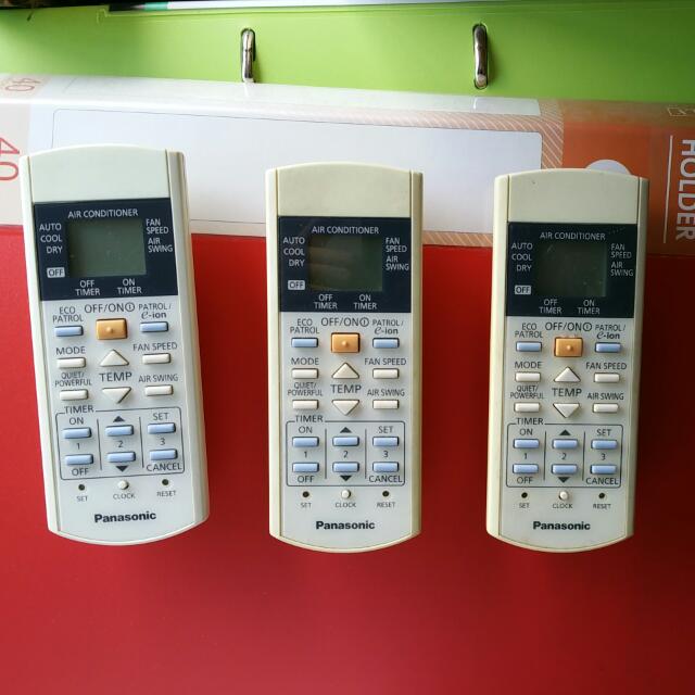 Panasonic Air Conditioner Remote Controller, TV & Home Appliances, Air ...