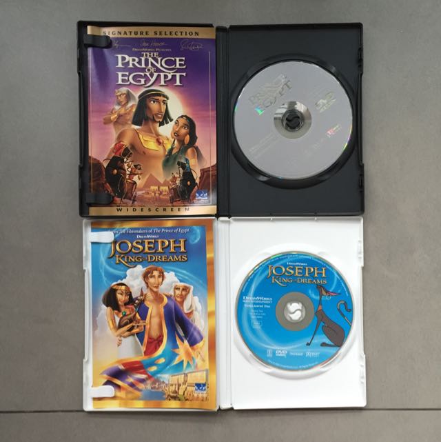 DVD - The Prince Of Egypt & Joseph King Of Dreams Set, Everything Else ...