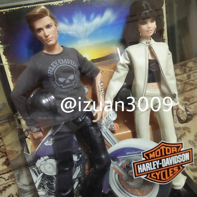 Harley Davidson Ken and Barbie doll, Hobbies & Toys, Toys & Games on ...
