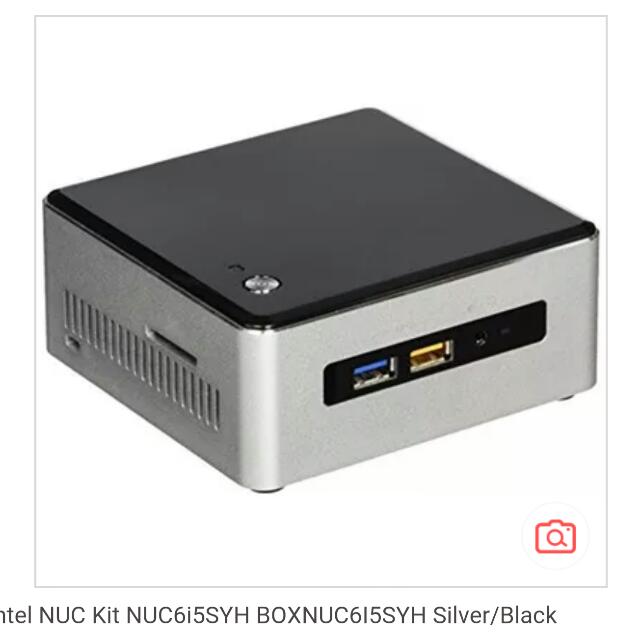 Intel NUC6I5SYH I5-6260U Kit Iris 540, Computers & Tech, Parts ...