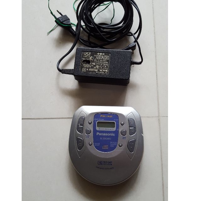 Portable CD player Panasonic SL-SX289V, Audio, Portable Music Players ...