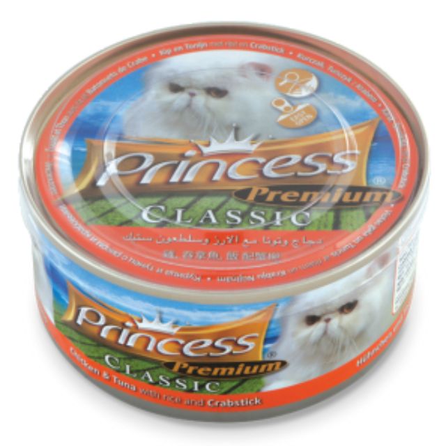 Princess Premium Classic Chicken Tuna with CrabStick Topping 170g X 48 ...