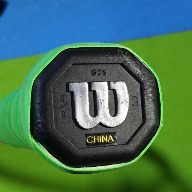 Wilson Tennis Racket nFury Hybrid, Sports Equipment, Sports & Games ...