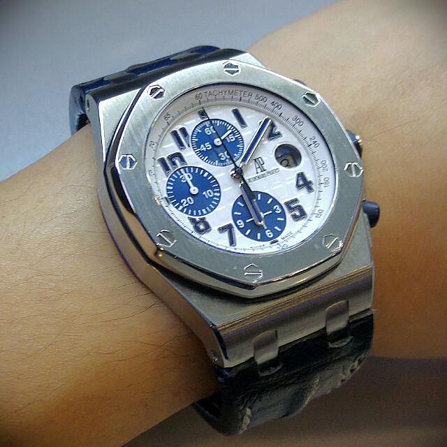 Audemars Piguet Royal Oak Offshore "Navy", Luxury, Watches on Carousell