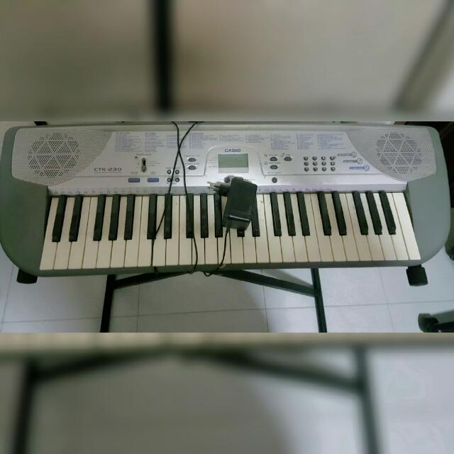 Casio CTK-230, Hobbies & Toys, Music & Media, Musical Instruments on Carousell