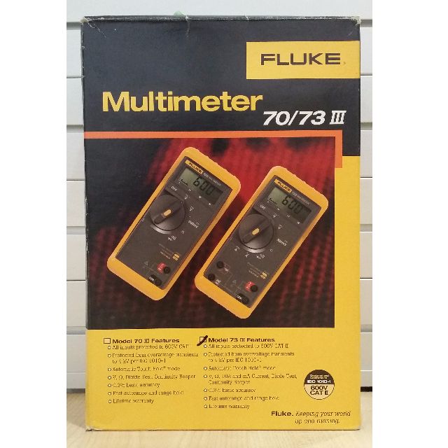 Fluke 73 III Multimeter, Health & Nutrition, Health Monitors & Weighing ...