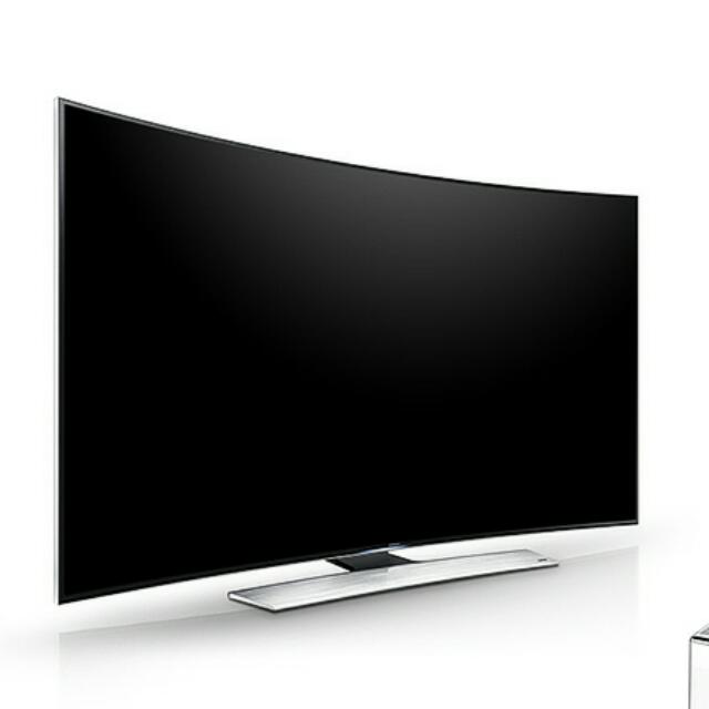 SAMSUNG 55" CURVED UHD SMART. ., TV & Home Appliances, TV ...