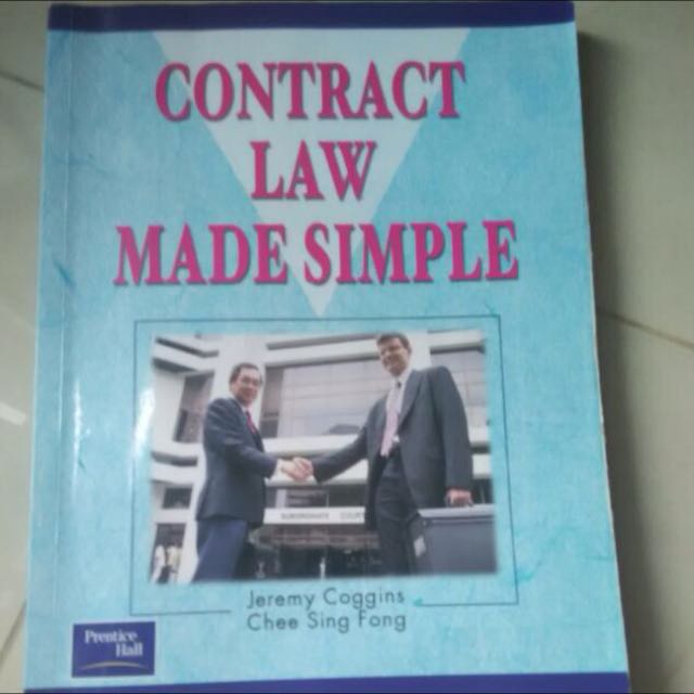 Contract Law Made Simple, Hobbies & Toys, Books & Magazines, Textbooks ...