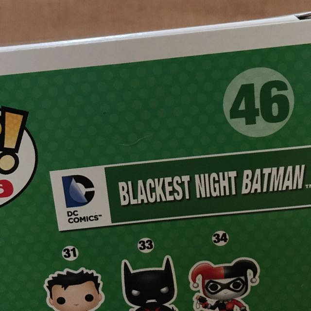 Vaulted/retired Funko Pop Blackest Night Batman, Hobbies & Toys, Toys ...