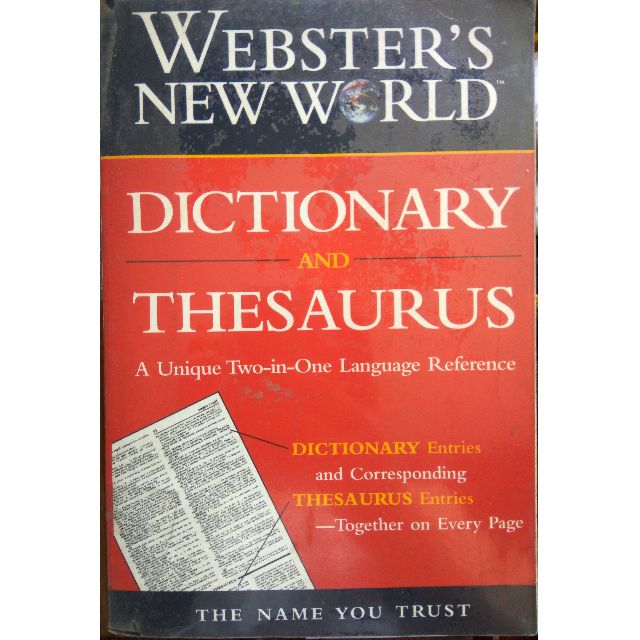 Webster's New World Dictionary and Thesaurus, Hobbies & Toys, Books ...