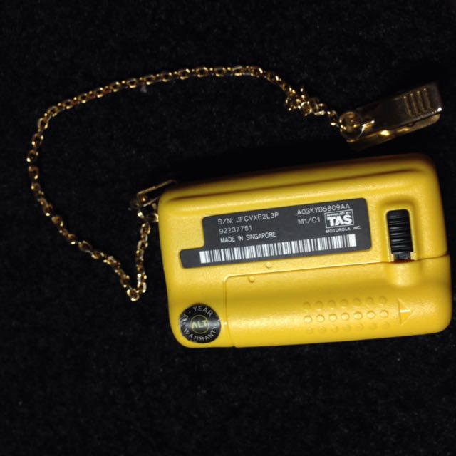 Yellow Motorola pager In Working Condition!, Women's Fashion, Jewelry ...