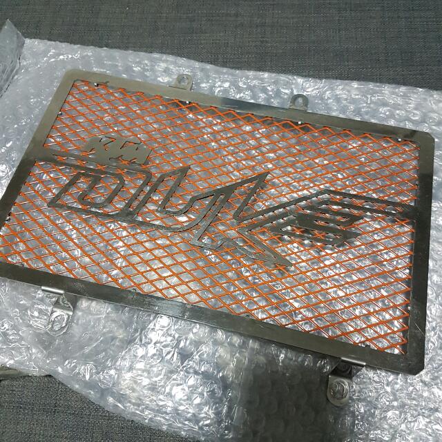 Ktm Duke 390 Radiator Cover, Motorcycles on Carousell