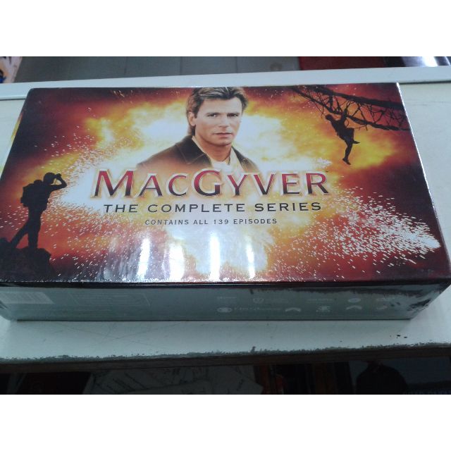 MacGyver - The Complete Series - New DVD Box Set, Hobbies & Toys, Music ...