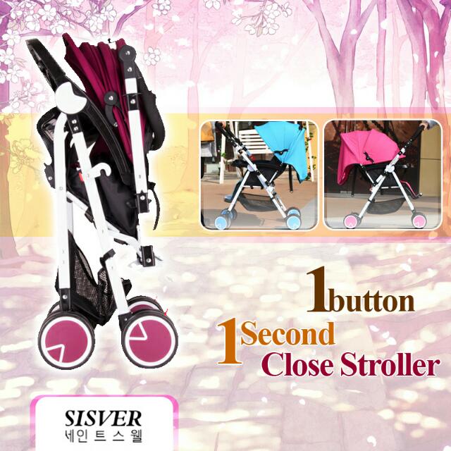 PROMOTION!! LIGHT WEIGHT + DUAL FACING HANDLE + ONE STEP FOLD DOWN OR ...