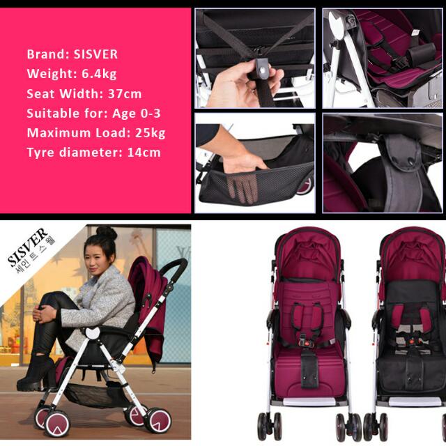 PROMOTION!! LIGHT WEIGHT + DUAL FACING HANDLE + ONE STEP FOLD DOWN OR ...