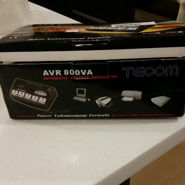 Tecom Automatic Voltage Regulator, TV & Home Appliances, Washing ...