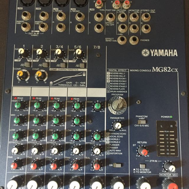 Yamaha MG82CX, Hobbies & Toys, Music & Media, Musical Instruments on ...