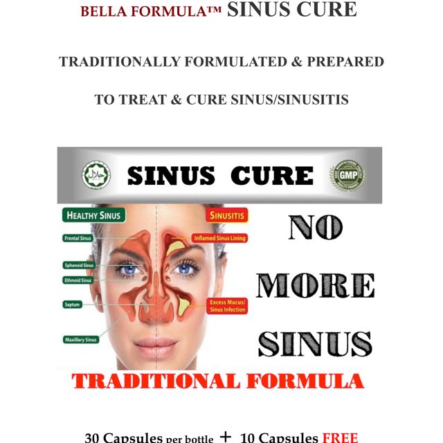Bella Formula For Sinus cure, Health & Nutrition, Health Supplements ...