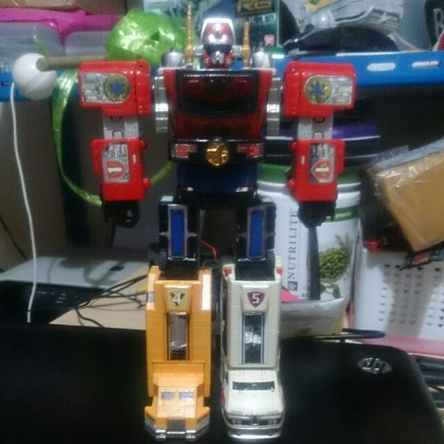 DX Victory Robo Lightspeed Rescue Megazord Power Rangers Lightspeed ...