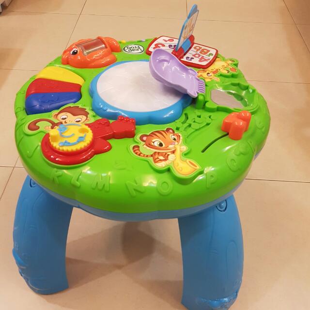 Leapfrog animal adventure learning table, Hobbies & Toys, Toys & Games ...