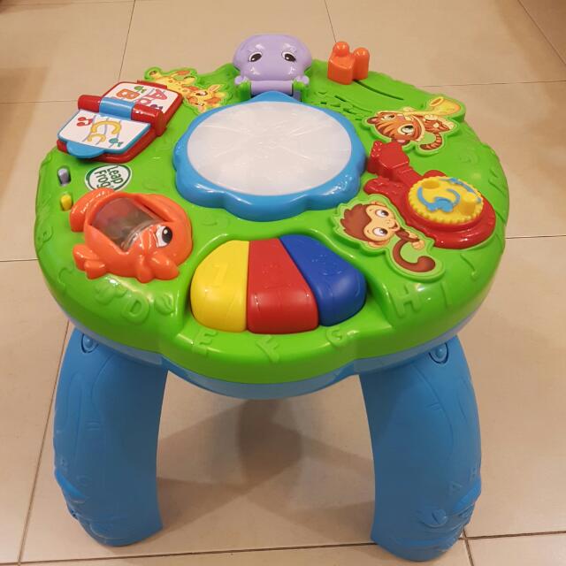 Leapfrog animal adventure learning table, Hobbies & Toys, Toys & Games ...