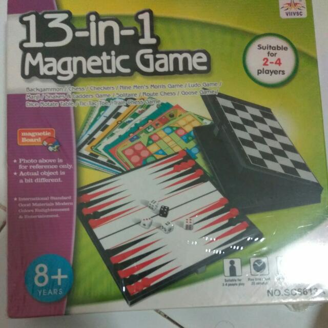 Magnetic 13 In 1 Set, Hobbies & Toys, Toys & Games on Carousell