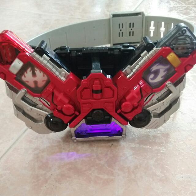 Kamen Rider W DX Set Double Driver + Gaia Memories, Hobbies & Toys ...