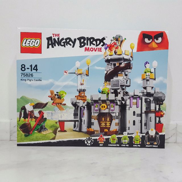 Lego 75826 Angry Birds King Pig’s Castle, Hobbies & Toys, Toys & Games ...
