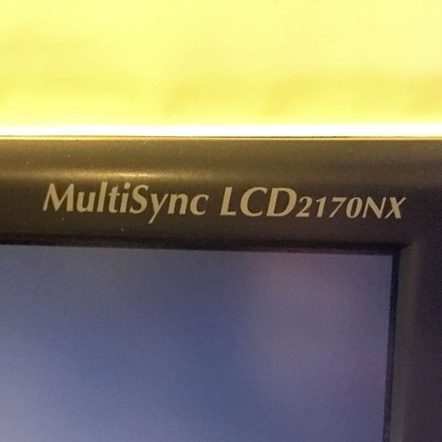 NEC 21 Inch Monitor MultiSync LCD2170NX, Computers & Tech, Parts ...