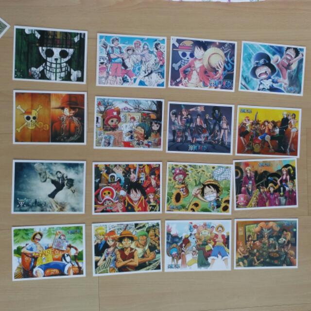 One Piece Postcards, Hobbies & Toys, Toys & Games on Carousell