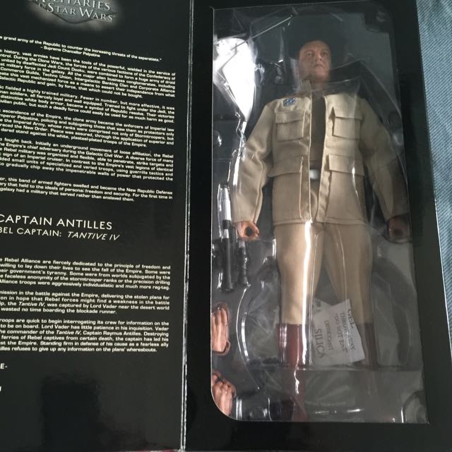 Sideshow Star Was Captain Antilles Rebel Captain Tantive IV, Toys ...